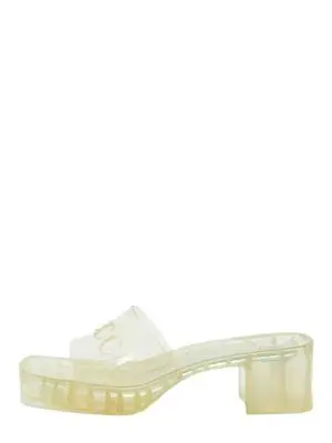 Gucci Block-heel Sandals - White