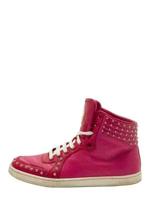 Gucci Studded High-top Sneakers - Pink