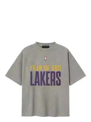 Fear Of God Lakers 90's T-shirt - Grey