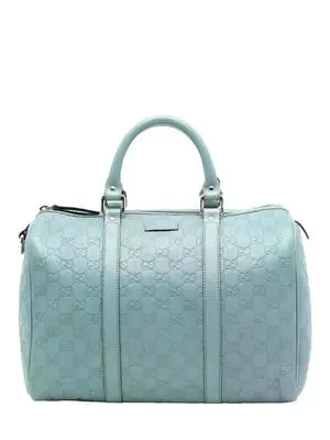 Gucci Ssima Joy Boston Bag - Blue