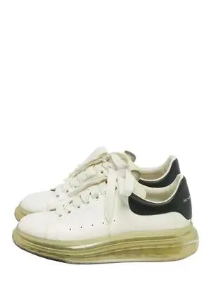 Alexander McQueen Oversized Lace-up Sneakers - White