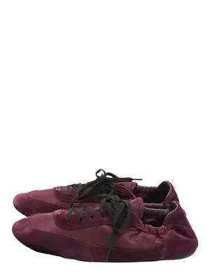 Prada Re-nylon Collapse Sneakers - Red
