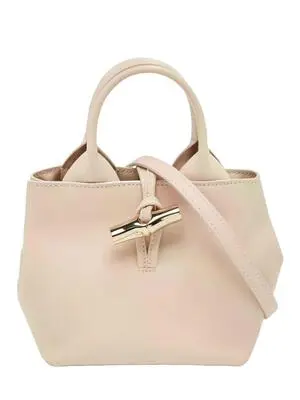 LONGCHAMP Le Roseau Extra Small Leather Tote Bag