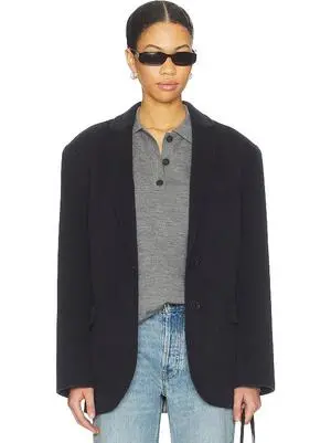 ANINE BING Quinn Blazer - Navy