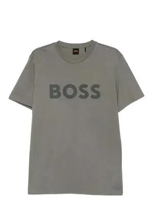 BOSS Logo T-shirt - Grey