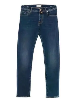 Jacob Cohen Slim-fit Five-pocket Jeans - Blue
