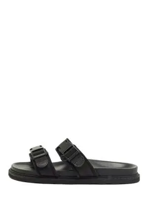 Bottega Veneta Logo-detail Strap Sandals - Black