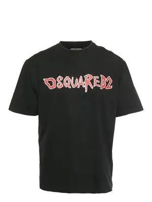 Dsquared2 Logo-print T-shirt - Black