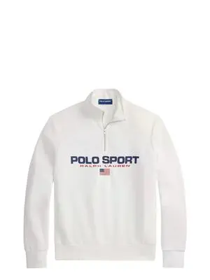 Polo Ralph Lauren Half-zip Sweatshirt - White