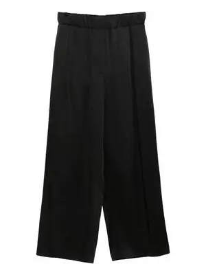 JIL SANDER Satin Trousers 001