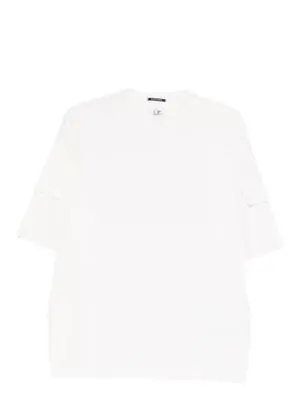 C.P. COMPANY Sleeve-pocket T-shirt - White