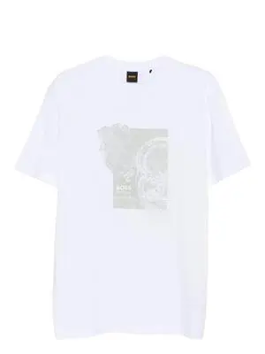 BOSS Graphic-print T-shirt - White