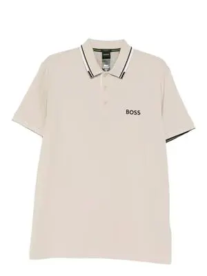 BOSS Short-sleeve Polo Shirt - Neutrals