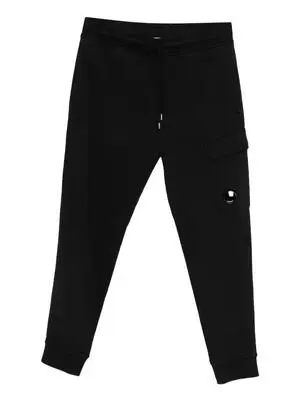 C.P. COMPANY Cargo-pocket Track Pants - Black