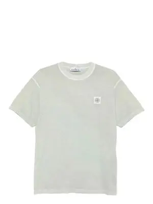 Stone Island Badge Cotton T-shirt - Green