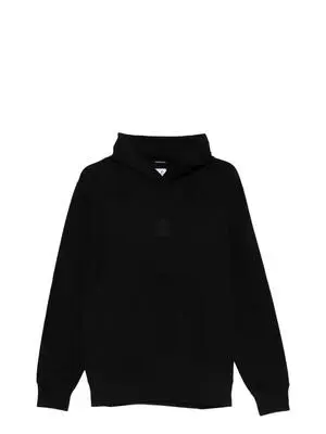 C.P. COMPANY Logo-patch Hoodie - Black