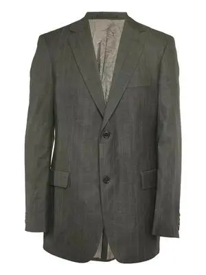 BOSS Pinstriped Single-Breasted Jacket