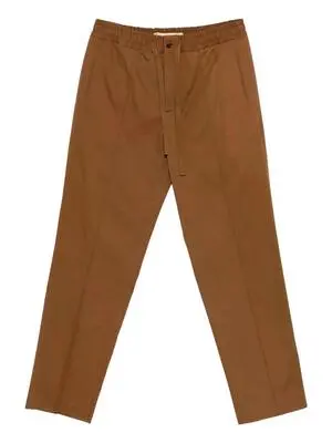 Valentino Garavani Drawstring Panelled Trousers - Brown
