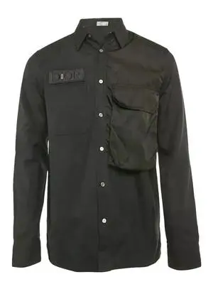 Dior X Sacai Panelled Shirt - Black