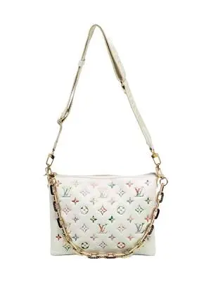 LOUIS VUITTON Pm Coussin Shoulder Bag - White