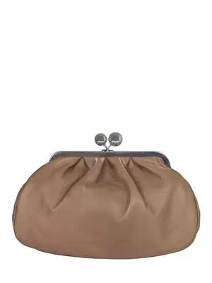 Max Mara Cubico Clutch Bag - Neutrals