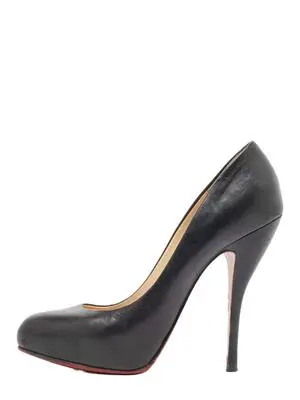 CHRISTIAN LOUBOUTIN Rolando Leather Pumps - Black