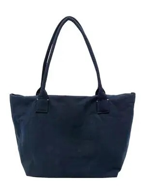 SAGAN Woven-handle Tote Bag - Blue