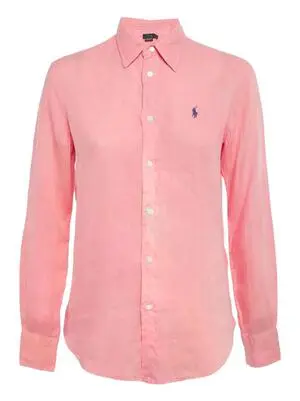 Polo Ralph Lauren Vintage Linen Shirt - Pink