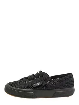 Alaïa X Superga Lace-up Sneakers - Black