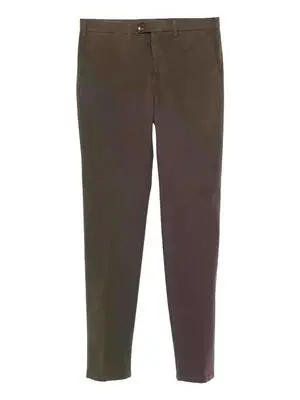 Canali Button-fastening Trousers - Green