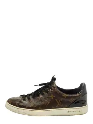 LOUIS VUITTON Frontrow Monogram-print Sneakers - Brown