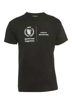 Balenciaga World Food Programme T-shirt - Black