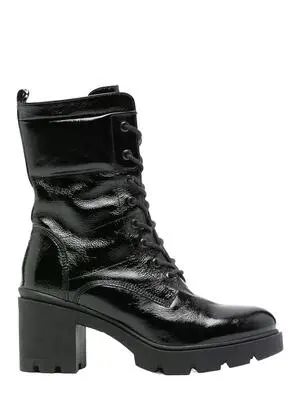 NEROGIARDINI 75mm Leather Boots - Black