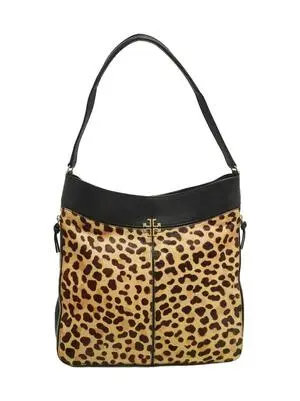 Tory Burch Leopard-print Shoulder Bag - Neutrals