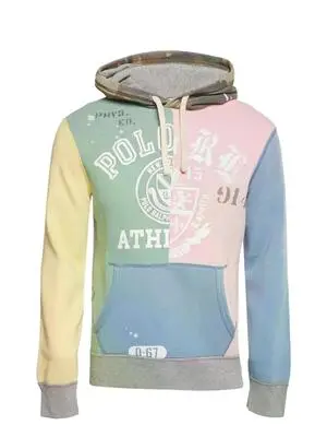 Polo Ralph Lauren Vintage Patchwork Hoodie - Grey