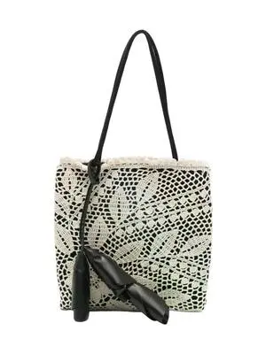 Magda Butrym Julia Crochet Top-handle Bag - Black
