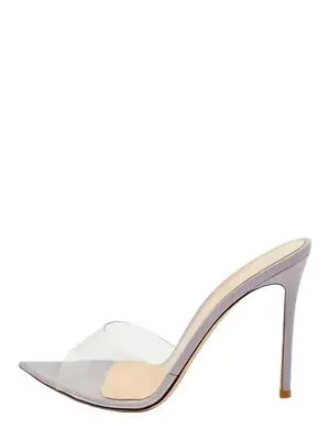 GIANVITO ROSSI Elle Stiletto Sandals - White