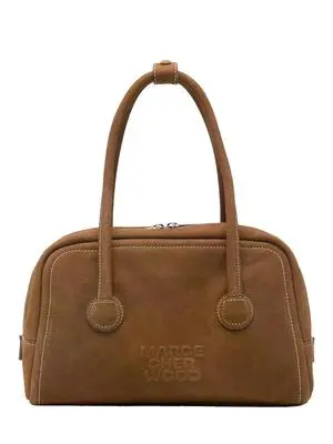 MARGESHERWOOD Embossed-logo Tote Bag - Brown