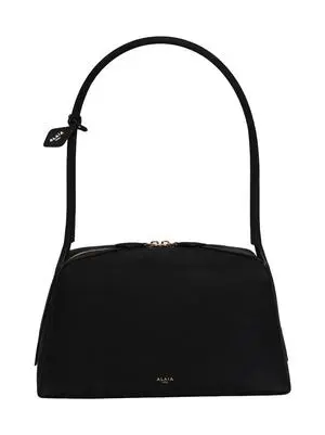 ALAÃA Le Bouledogue Bowling Bag Brown