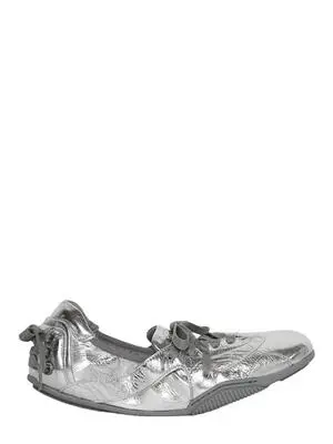 Acne Studios Nappa Leather Lace-up Shoes - Silver