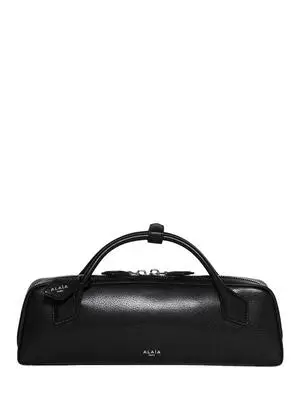 ALAÃA Alaïa Le Teckel Goatskin Clutch - Black