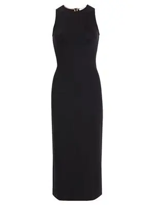 Max Mara Sevres Stretch-jersey Midi Dress - Black