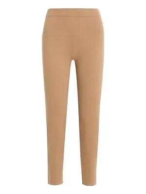 MAX MARA Larix Cashmere-Blend Slim-Leg Pants