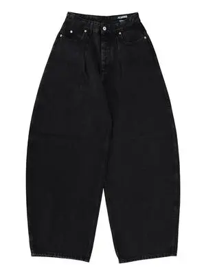 Jacquemus Ovalo Jeans - Black