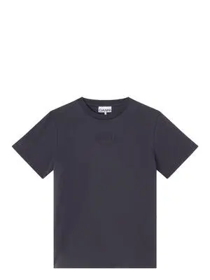 GANNI T-shirt With Logo - Black