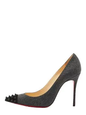 CHRISTIAN LOUBOUTIN Studded Pumps - Grey
