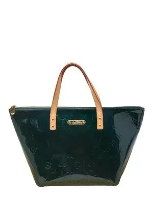 LOUIS VUITTON 2009 Pm Vernis Bellevue Monogram Tote Bag - Green