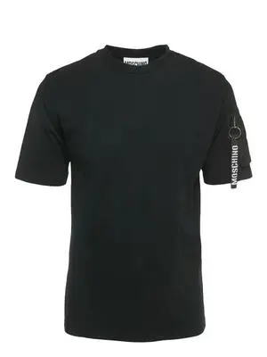 Moschino Jersey Pocket T-shirt - Black