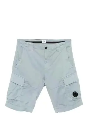 C.P. COMPANY Lens-detail Cargo Shorts - Blue