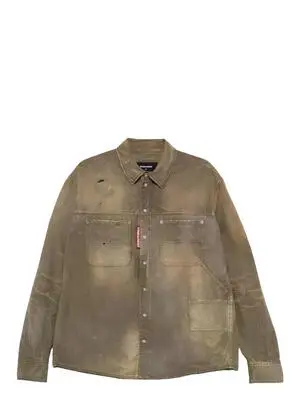 Dsquared2 Chest-pocket Shirt - Green